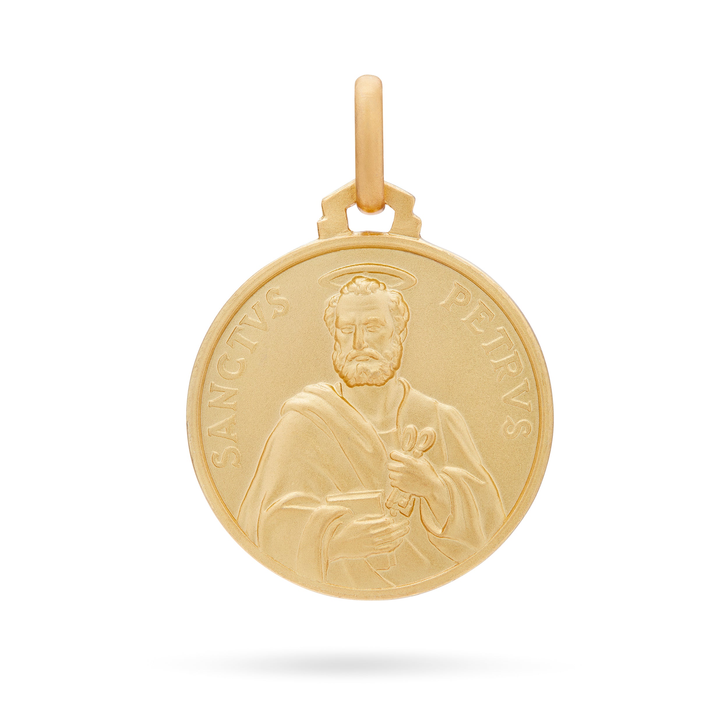 YELLOW GOLD ST. PETER MEDAL | MONDO CATTOLICO ROMA – Mondo Cattolico Roma